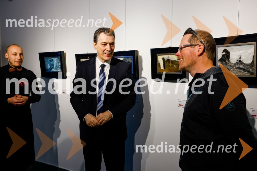 Mediaspeed - Odprtje razstave Mateja Čepina v Generali galeriji