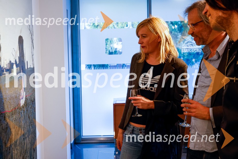 Mediaspeed - Odprtje razstave Mateja Čepina v Generali galeriji
