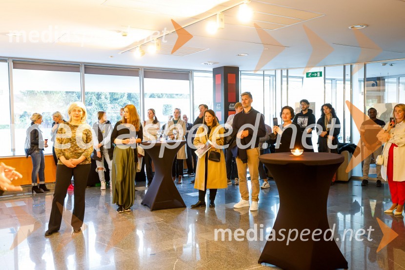Mediaspeed - Odprtje razstave Mateja Čepina v Generali galeriji