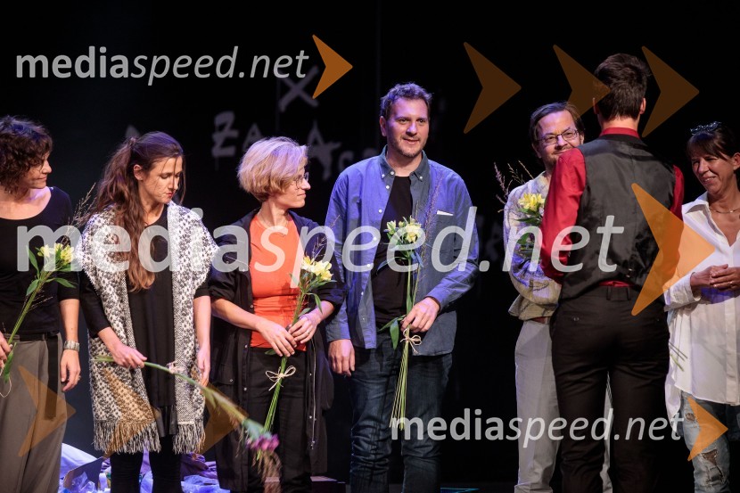 Mediaspeed - Vse zastonj! Vse zastonj!, Prešernovo gledališče Kranj, premiera