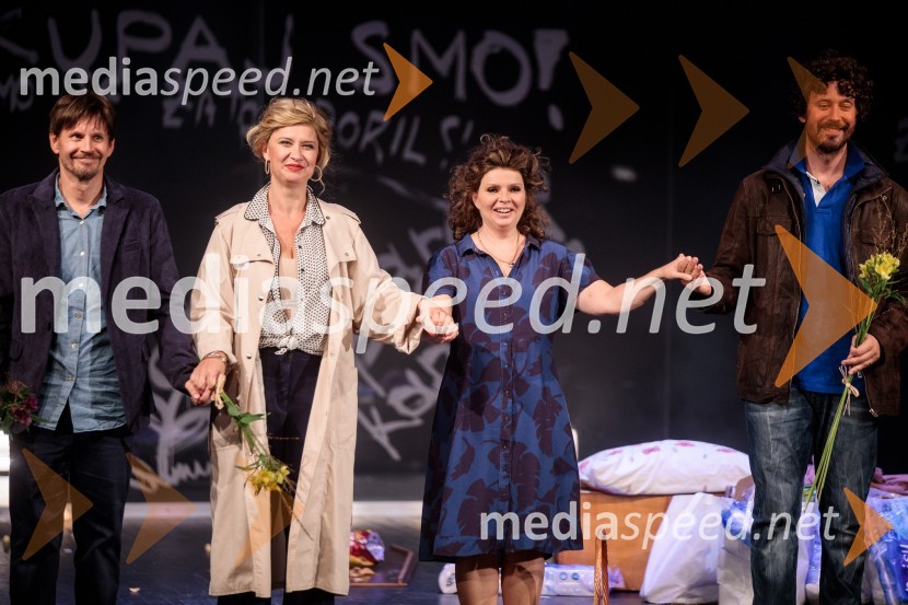 Mediaspeed - Vse zastonj! Vse zastonj!, Prešernovo gledališče Kranj, premiera