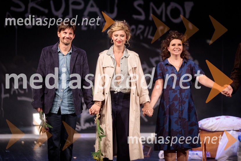 Mediaspeed - Vse zastonj! Vse zastonj!, Prešernovo gledališče Kranj, premiera