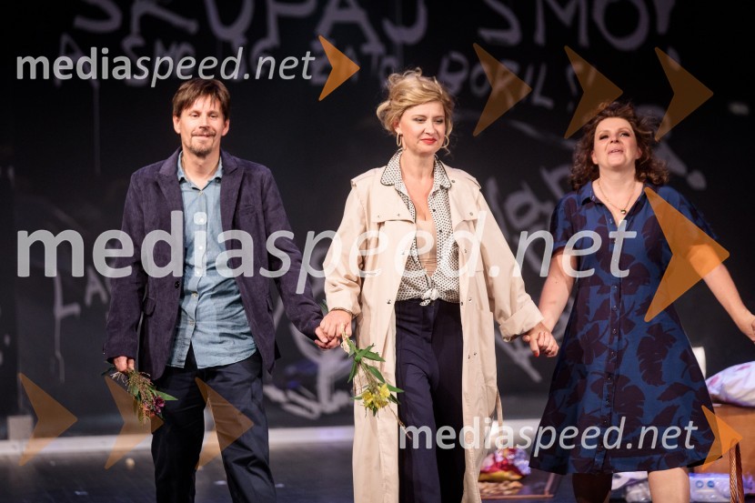 Mediaspeed - Vse zastonj! Vse zastonj!, Prešernovo gledališče Kranj, premiera