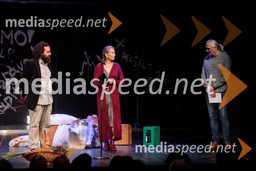 Mediaspeed - Vse zastonj! Vse zastonj!, Prešernovo gledališče Kranj, premiera