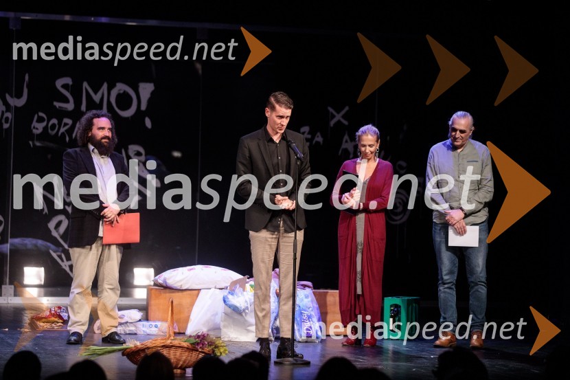 Mediaspeed - Vse zastonj! Vse zastonj!, Prešernovo gledališče Kranj, premiera