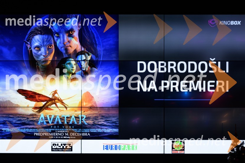 Mediaspeed - Avatar: Pot vode, premiera filma v Mariboxu