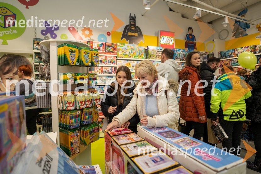 Mediaspeed - XS TOYS, nova trgovina z igračami v Citycentru Celje