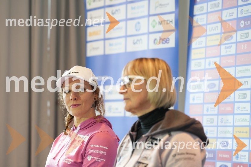 Mediaspeed - Ilka Štuhec, novinarska konferenca januar 2023