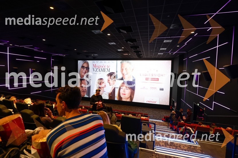 Mediaspeed - Ladies Night s filmom Mogoče te vzamem, Cineplexx Ljubljana