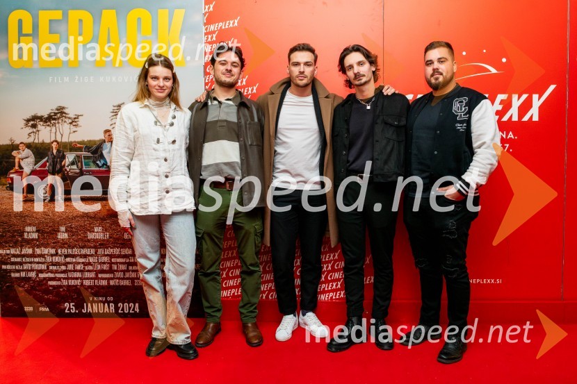 Mediaspeed - Premiera filma Gepack, Cineplexx Celje