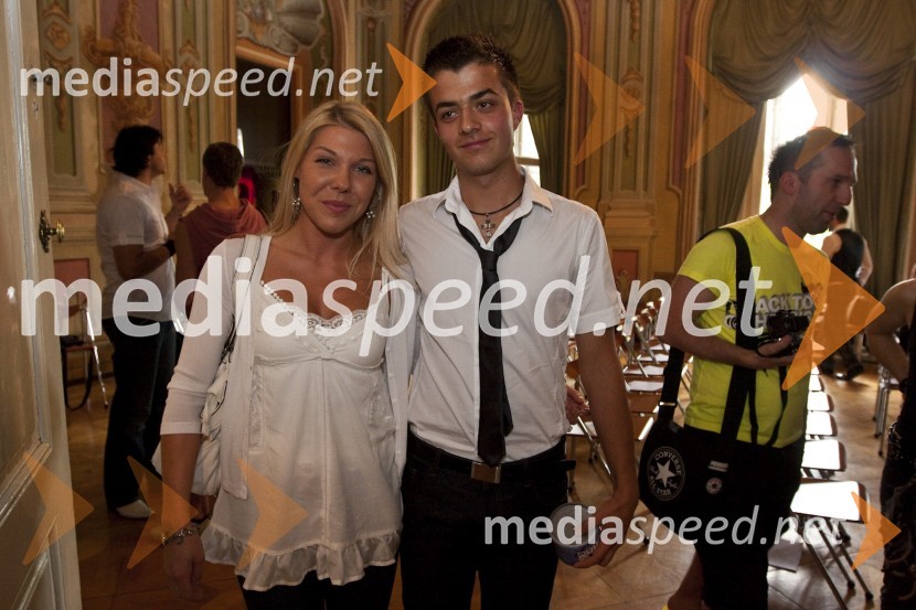 Mediaspeed - Slovenska popevka 2009, novinarska konferenca in žrebanje ...