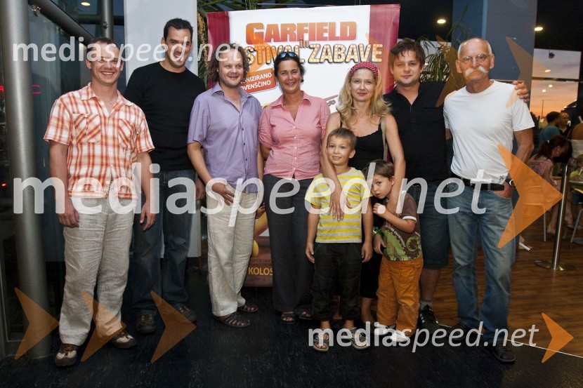 Mediaspeed - Antenina premiera filma Garfield in festival zabave