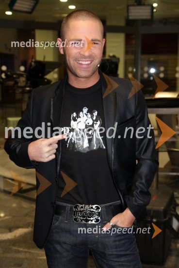 Mediaspeed - Rdeča preproga s Sebastianom, snemanje oddaje