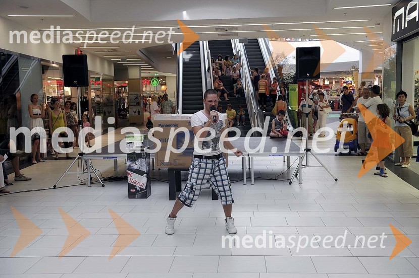 Mediaspeed - Velejapark, nastop Sebastiana in Žane