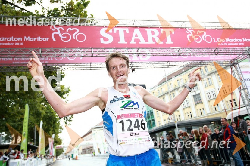 Mediaspeed - 1. Eko maraton Maribor, tekaški maraton, reportaža