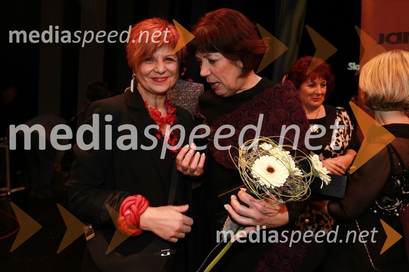 Mediaspeed - Slovenka leta 2010 je Petra Majdič - dogajanje v dvorani ...
