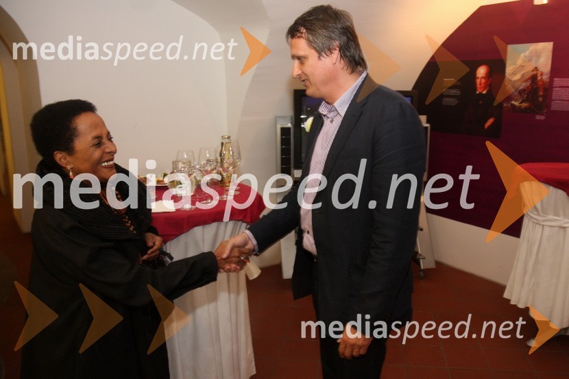 Mediaspeed - Maribor 2012 - EPK, sprejem za perujsko pevko Susano Baca