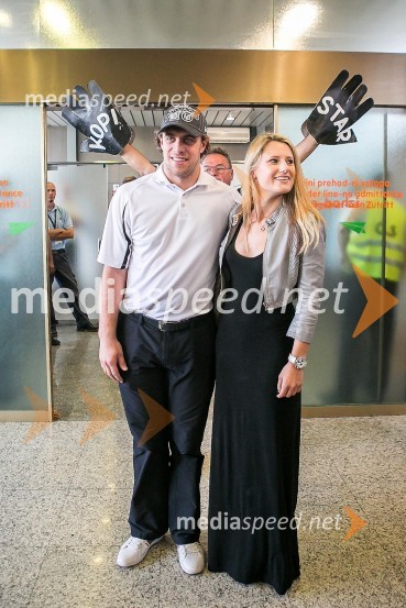 Mediaspeed - Anže Kopitar, sprejem ob prihodu v Slovenijo