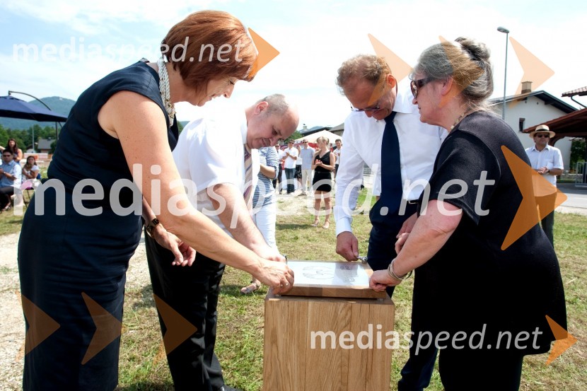 Mediaspeed - Polaganje temeljnega kamna za novi vrtec v Ribnici