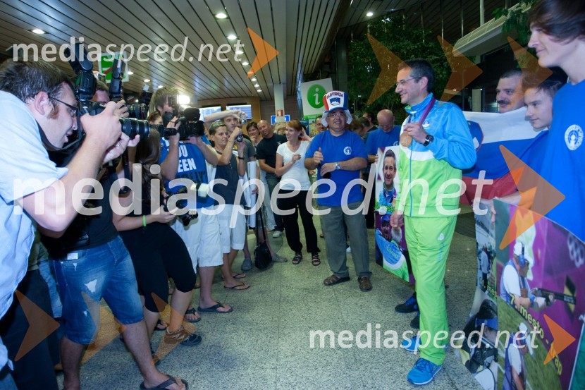 Mediaspeed - Rajmond Debevec, prihod bronastega olimpijca v Slovenijo