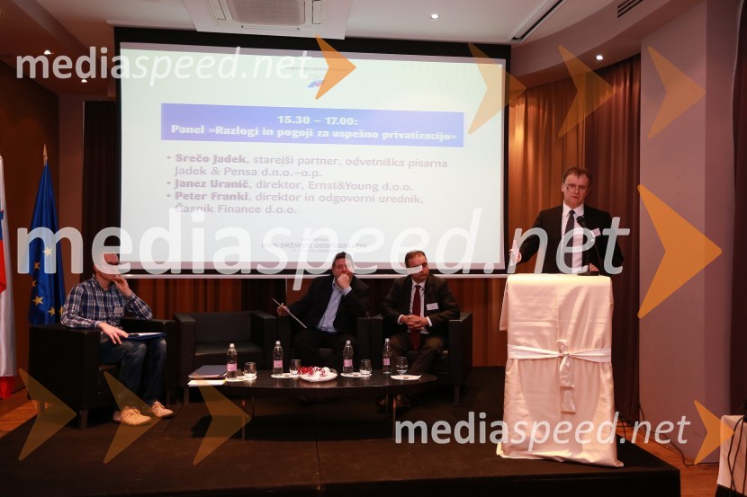 Mediaspeed - Konferenca z naslovom: Umik države iz gospodarstva
