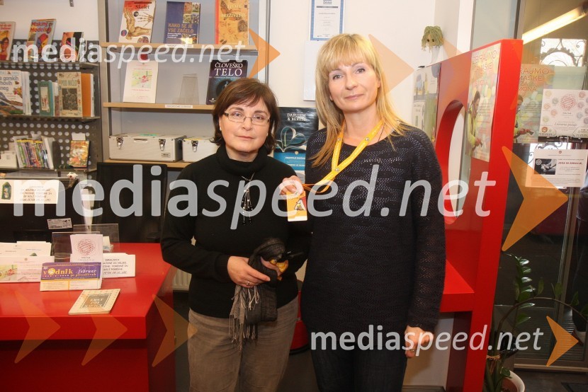 Mediaspeed - Pisateljica Janja Vidmar v vlogi knjižničarke