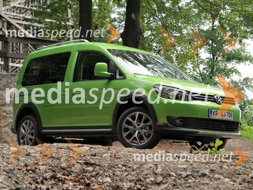 Mediaspeed - Volkswagen Cross Caddy, slovenska predstavitev
