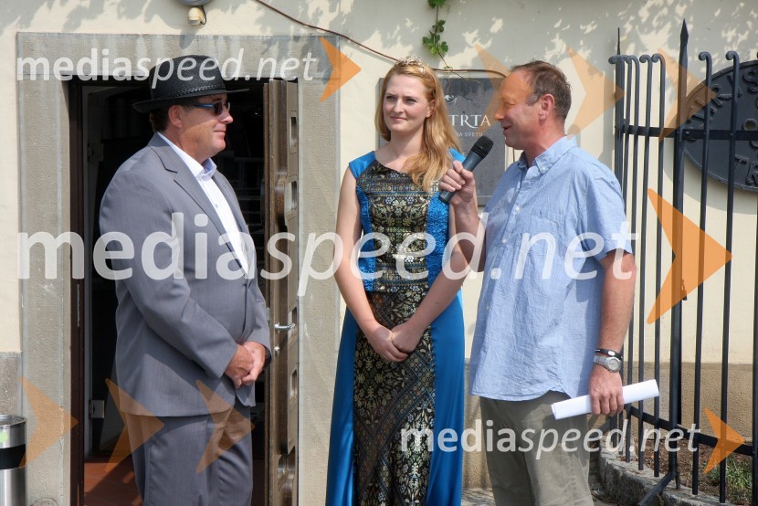 Mediaspeed - Postavitev klopotca pred Hišo Stare trte