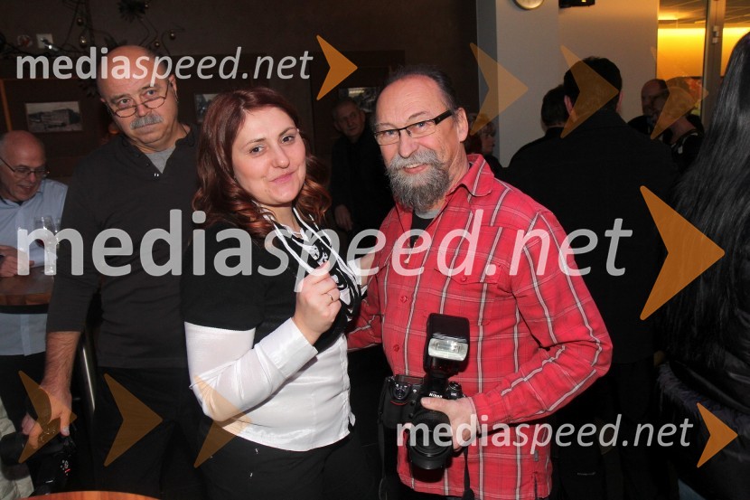 Mediaspeed - Dva špohtla + dva čopiča, otvoritev razstave