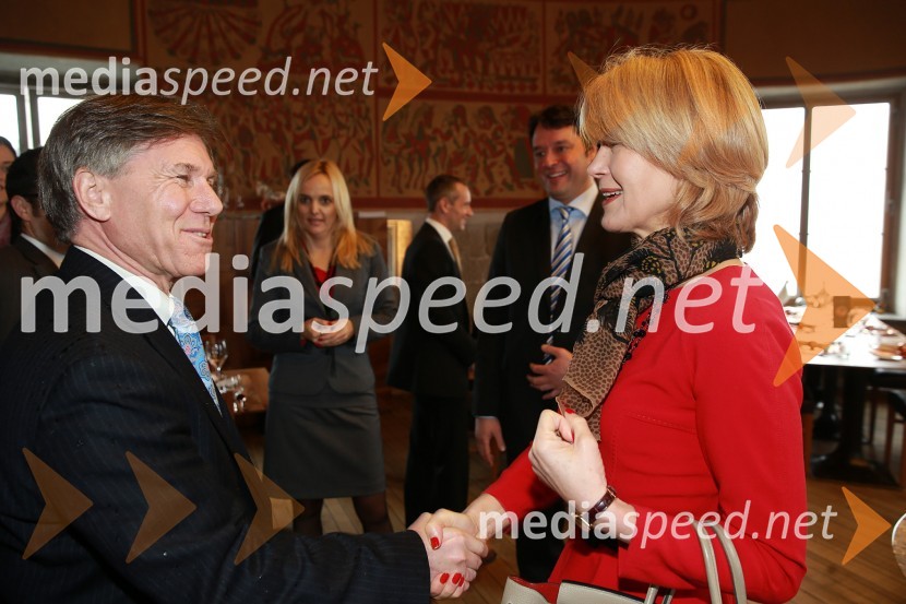 Mediaspeed - AmCham poslovno kosilo, gost Randall R. Rader