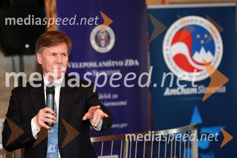 Mediaspeed - AmCham poslovno kosilo, gost Randall R. Rader