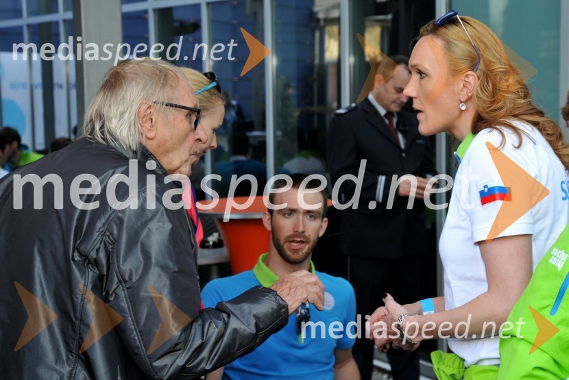 Mediaspeed - Sprejem olimpijske reprezentance Slovenije z Modrijani
