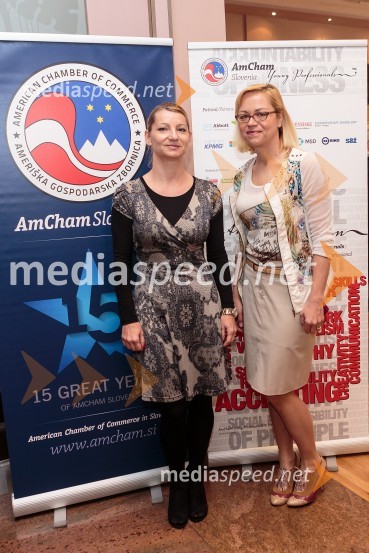 Mediaspeed - AmCham Poslovni zajtrk, gostji: Elena Bryan in Anna Prinz