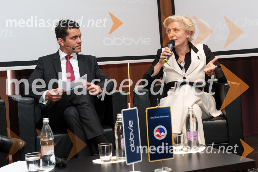 Mediaspeed - AmCham Poslovni zajtrk, gostji: Elena Bryan in Anna Prinz