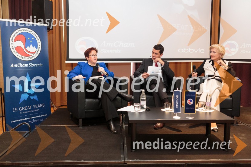 Mediaspeed - AmCham Poslovni zajtrk, gostji: Elena Bryan in Anna Prinz