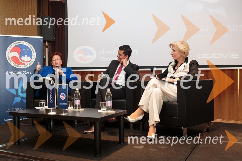 Mediaspeed - AmCham Poslovni zajtrk, gostji: Elena Bryan in Anna Prinz