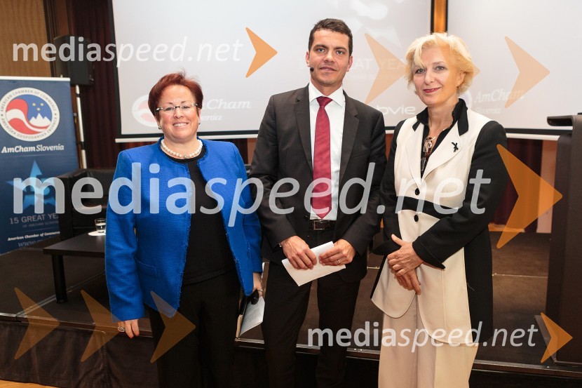 Mediaspeed - AmCham Poslovni zajtrk, gostji: Elena Bryan in Anna Prinz