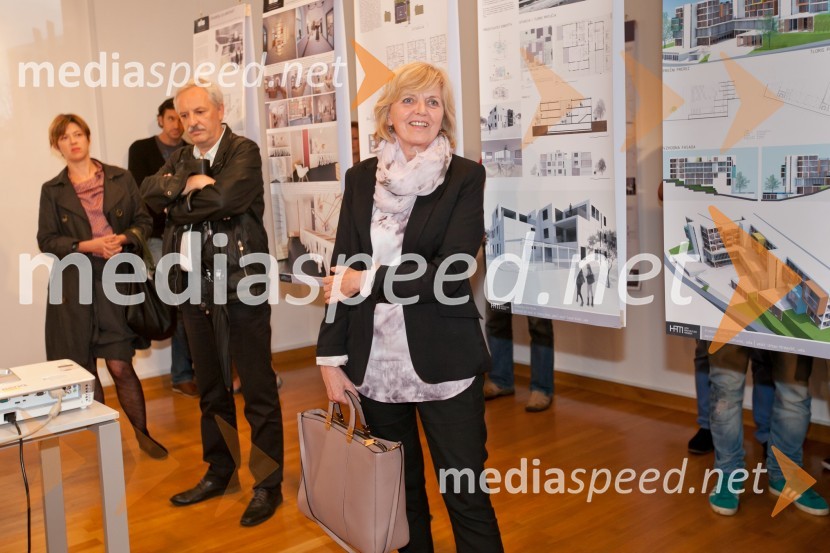 Mediaspeed - Študentska dela oddelka za arhitekturo, otvoritev razstave
