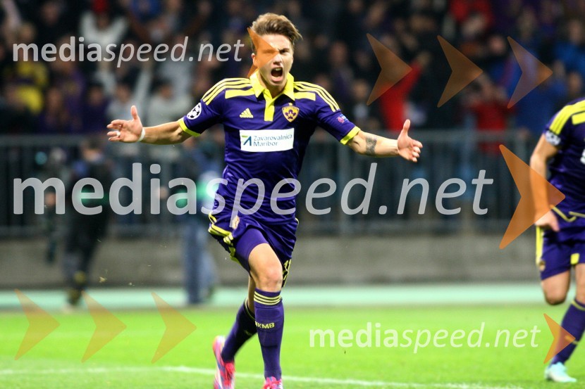 Mediaspeed - Luka Zahovič, štajerski junak tekme NK Maribor - Sporting FC
