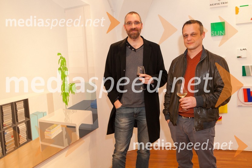 Mediaspeed - Razstava del Viktorja Bernika iz Likovne zbirke Riko