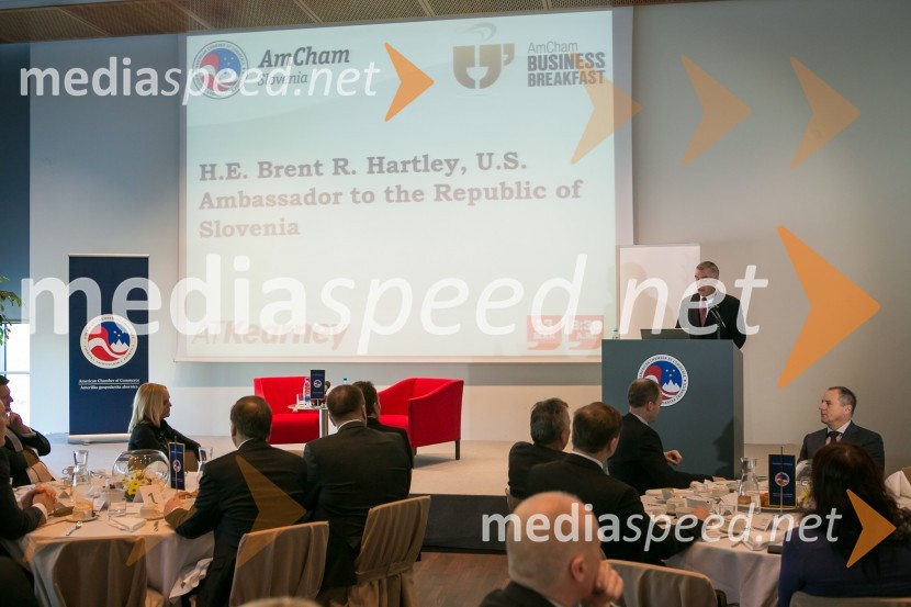 Mediaspeed - AmCham poslovni zajtrk, gost Brent Hartley, novi ...