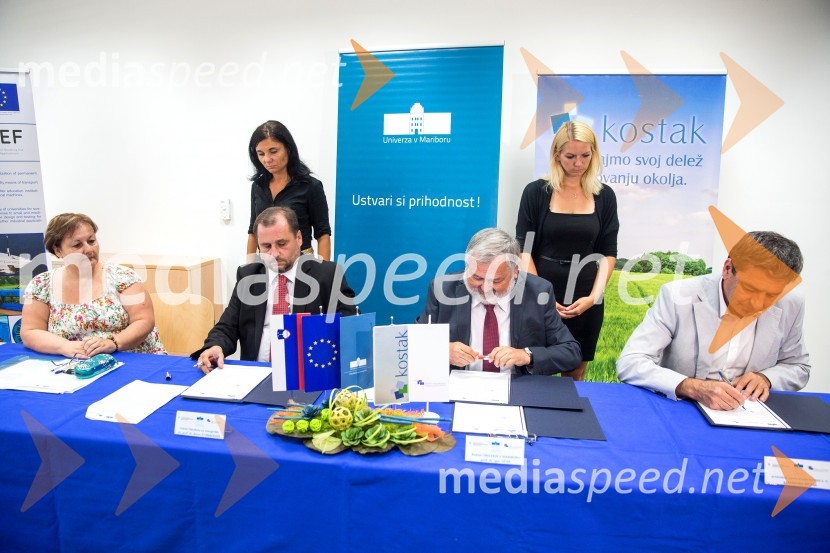 Mediaspeed - Podpis gradbene pogodbe, Inštitut za energetiko Fakultete ...