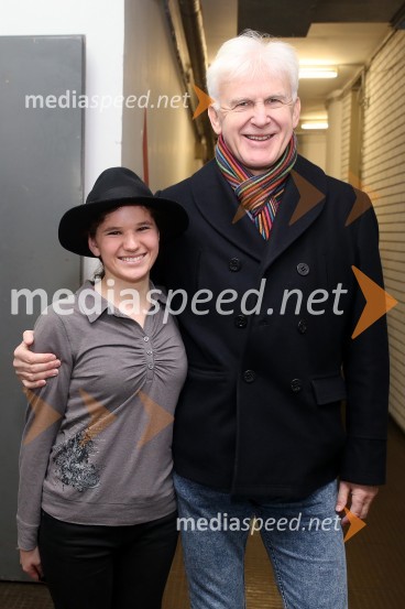 Mediaspeed - Silvestrski pozdrav, snemanje oddaje