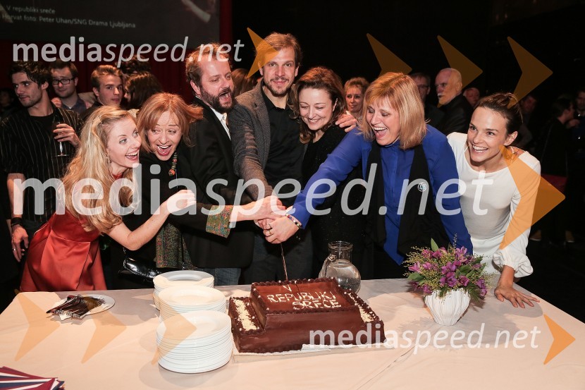 Mediaspeed - V republiki sreče, premiera
