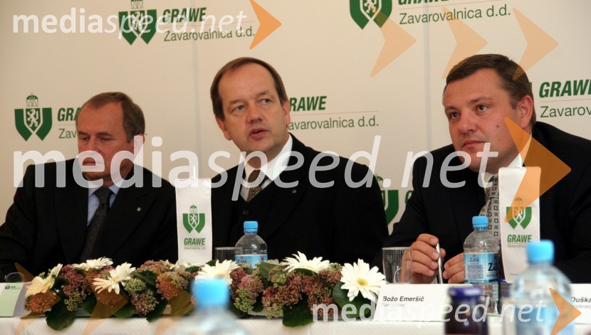 Mediaspeed - Zavarovalnica Grawe, tiskovna konferenca