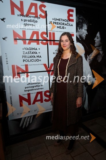 Mediaspeed - Naše nasilje in vaše nasilje, premiera predstave