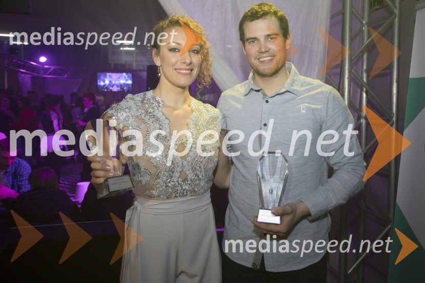 Mediaspeed - Boštjan Kline in Ilka Štuhec, športnika Maribora 2016
