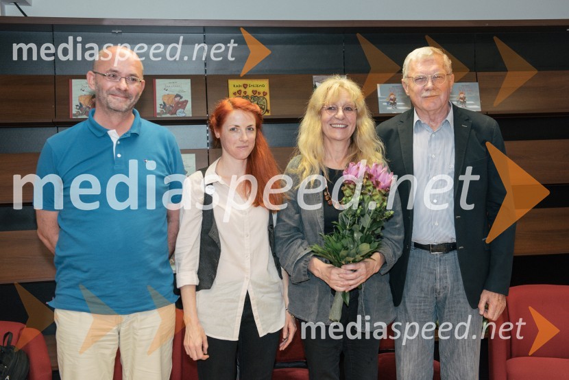 Mediaspeed - Novinarska konferenca in odkritje plošč v Levstikovih arkadah