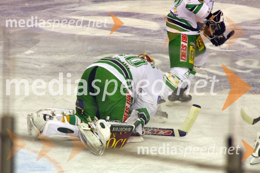 Mediaspeed - Polfinalna hokejska tekma Lige Ebel: HDD ZM Olimpija in Linz