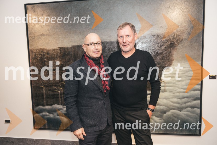 Mediaspeed - Odprtje razstave Aleksija Kobala v AS Galeriji